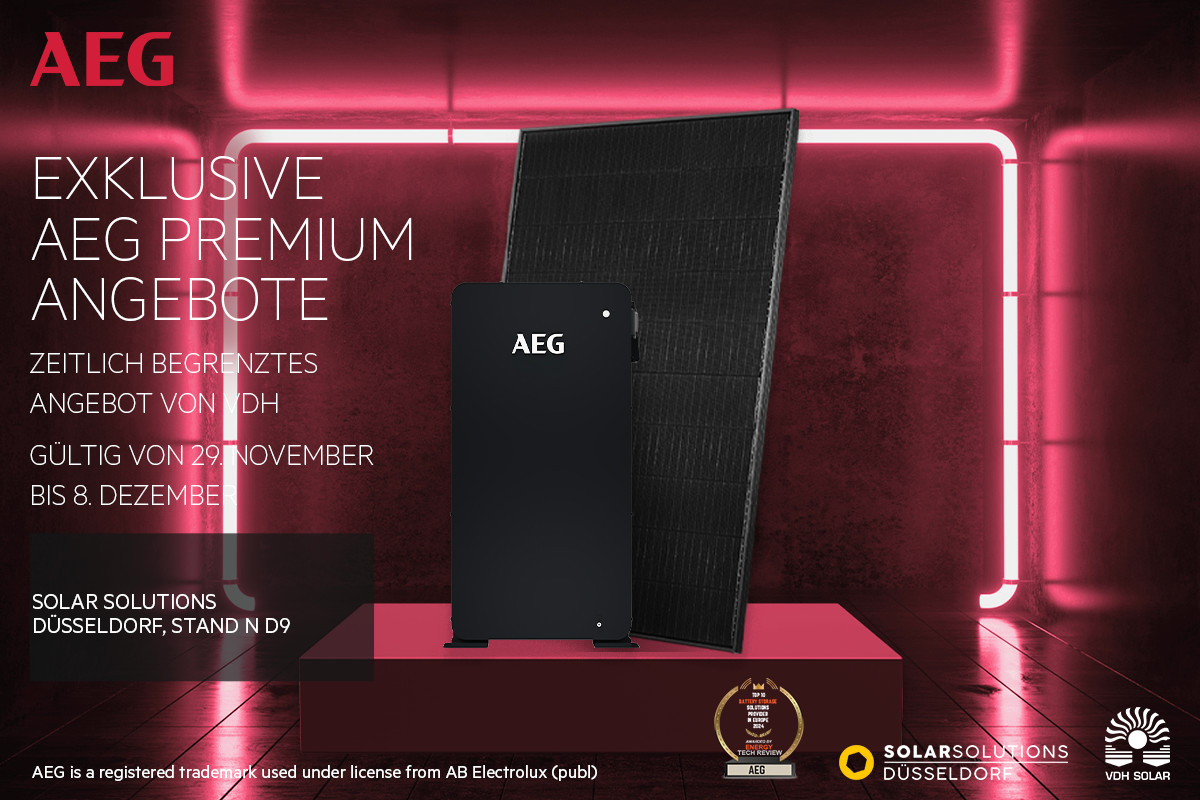 AEG: Unser preisgekröntes Energiespeichersystem auf der Solarsolutions ...