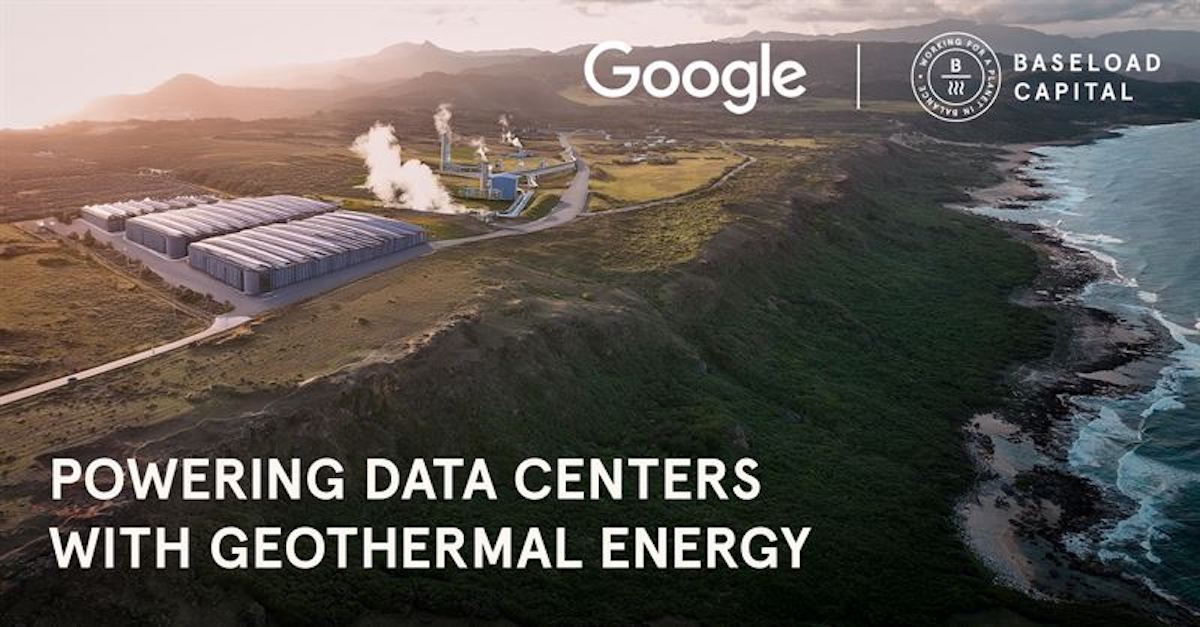 Google und Baseload Capital investieren in Geothermie - Solarserver