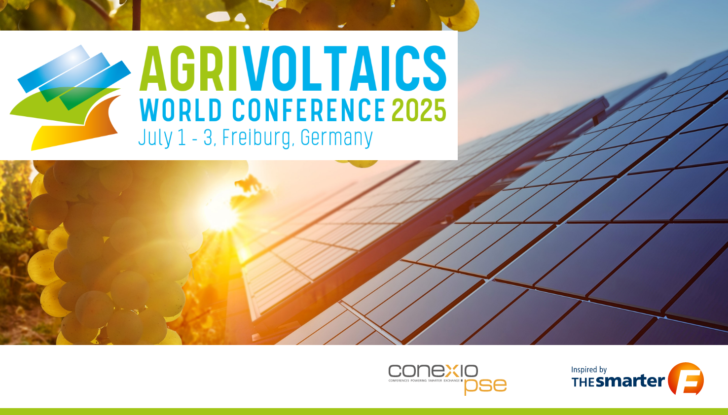 AgriVoltaics World Conference 2025 (Präsenz) - Solarserver