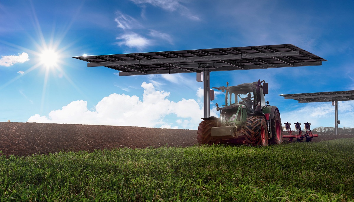 Intersolar-Neuheit: Agri-PV mit zweiachsiger Nachführung - Solarserver