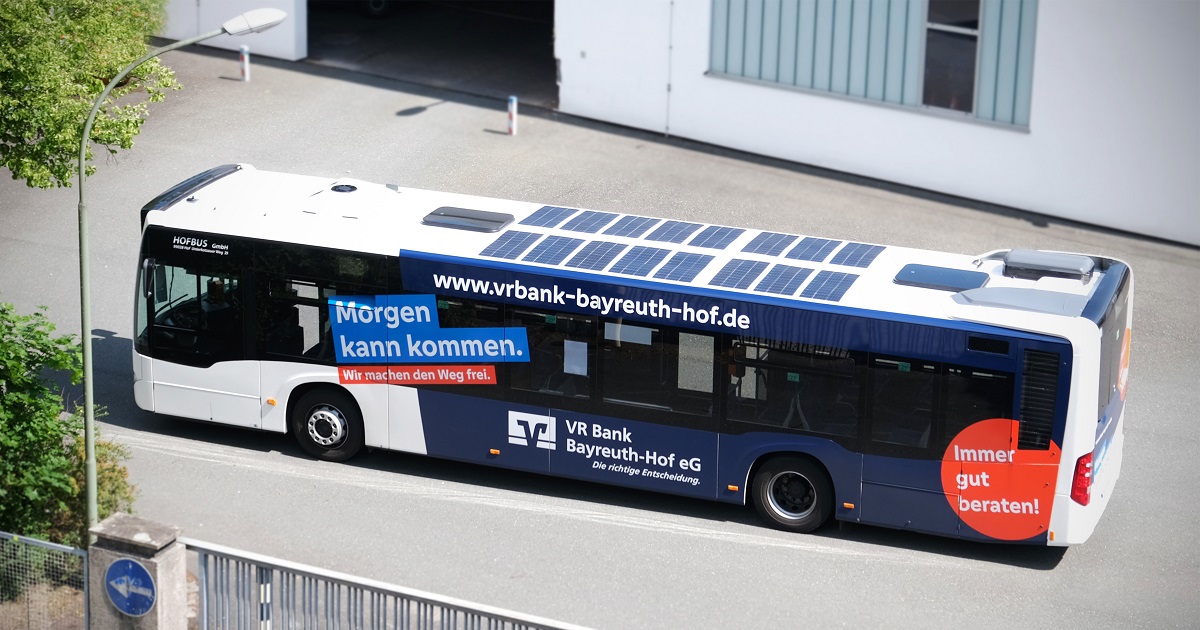 Solar Bus Kit von Sono Motors für Bus-Pilotprojekt in Hof - Solarserver