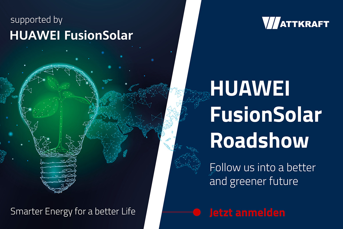 Huawei FusionSolar Roadshow - jetzt anmelden! - Solarserver