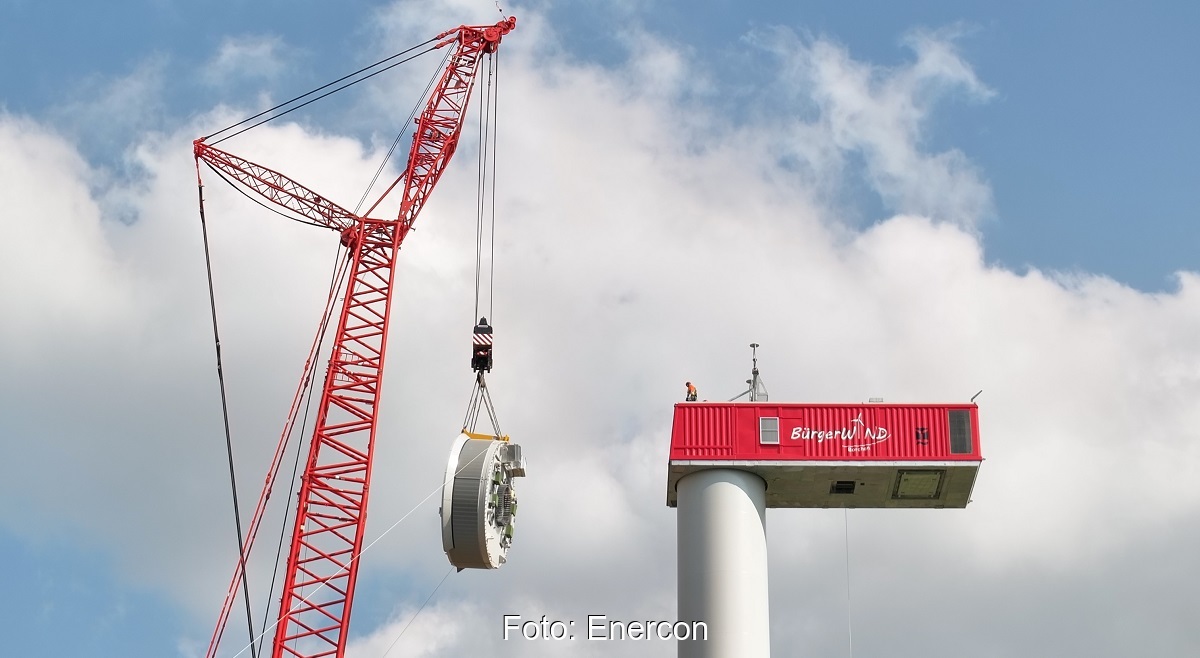 Enercon installiert erste E-175 EP5 - Solarserver