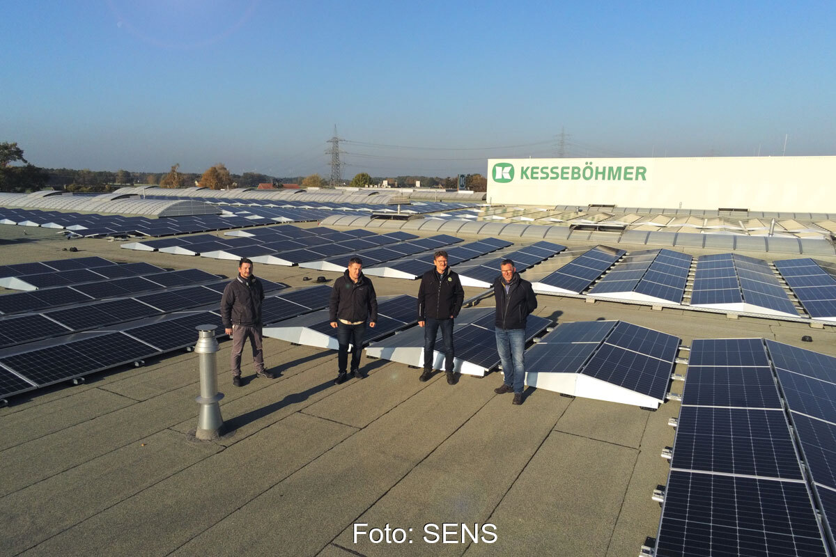 SENS baut PV-Anlage für Kesseböhmer - Solarserver