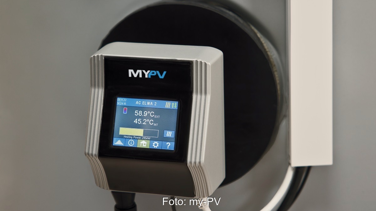 My-PV stellt neuen Heizstab für „überschüssigen“ Solarstrom vor - Solarserver