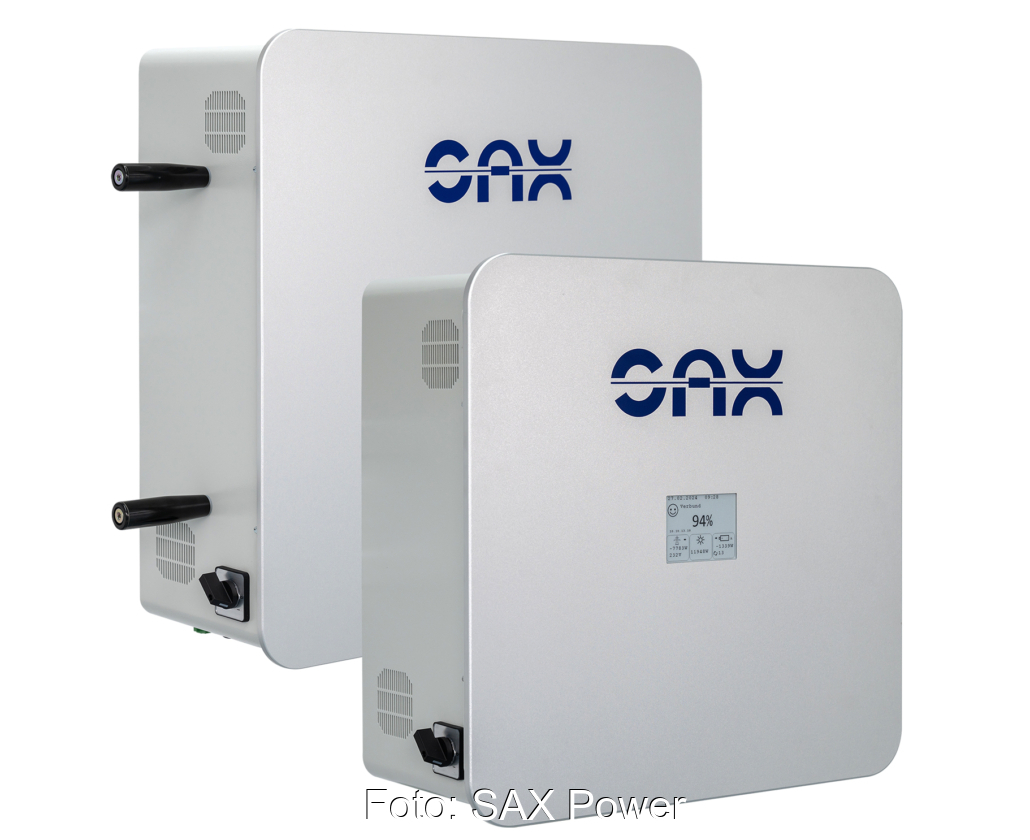 SAX Power stellt neuen Heimspeicher mit 7,7 kWh vor - Solarserver