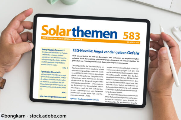 EEG 2027: Was plant das Bundeswirtschaftsministerium? - Solarthemen
